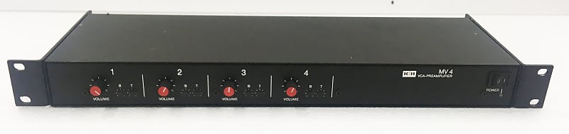 2 x Klein & Hummel MV4 Micpre 4 Channels Phantom Power | Reverb