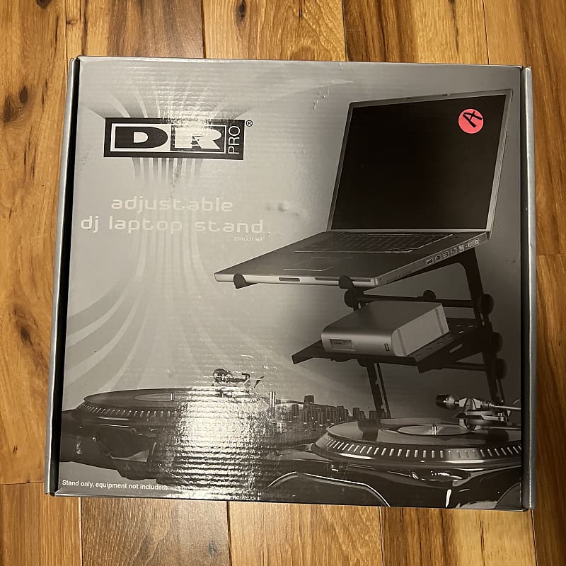 Dr Pro Adjustable DJ Laptop Stand - Matte Black | Reverb