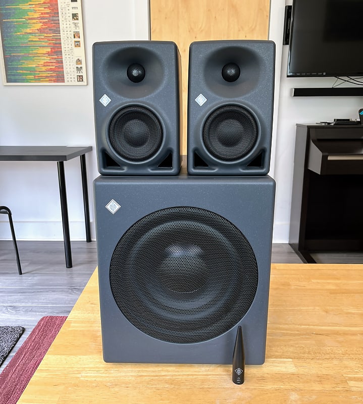 Neumann Monitor Alignment Kit 3 w/ KH750DSP, KH80, and MA1 | Reverb