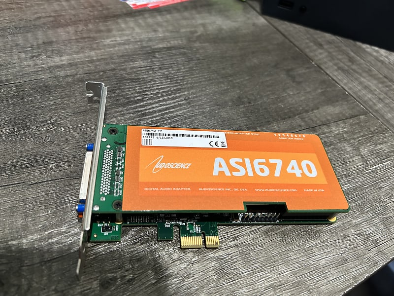 Audio Science ASI 6740 | Reverb