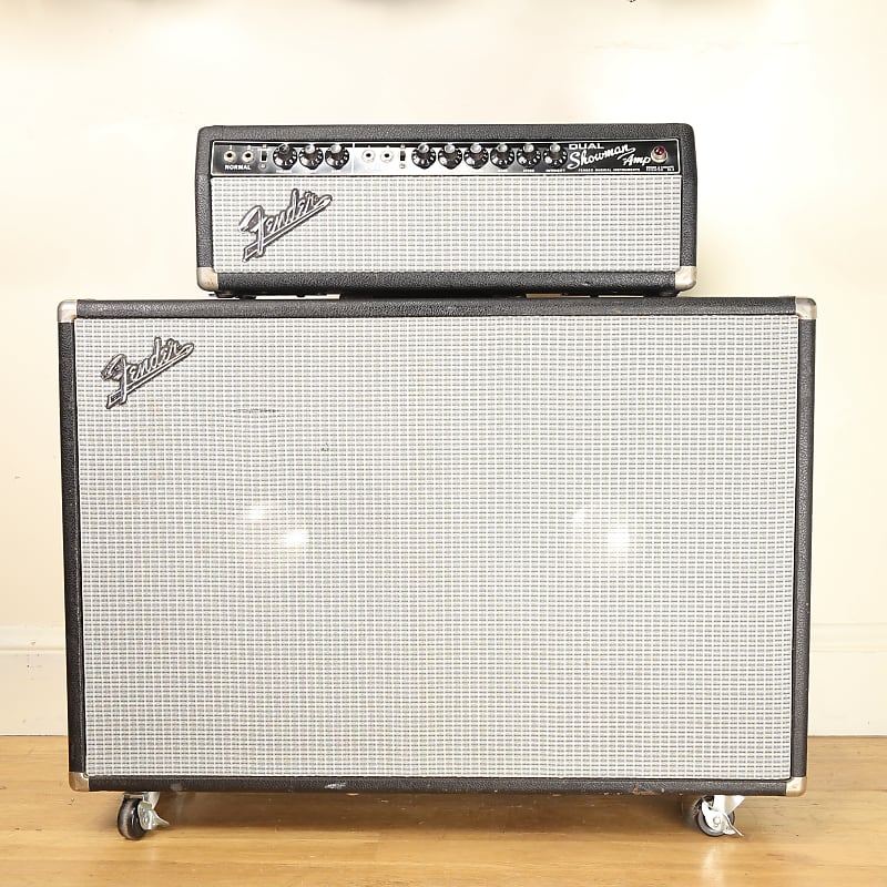 1967 Fender Dual Showman Amp 2x15 JBL | Reverb