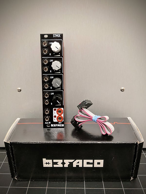Befaco STMIX 4 Channel Stereo Mixer | Reverb
