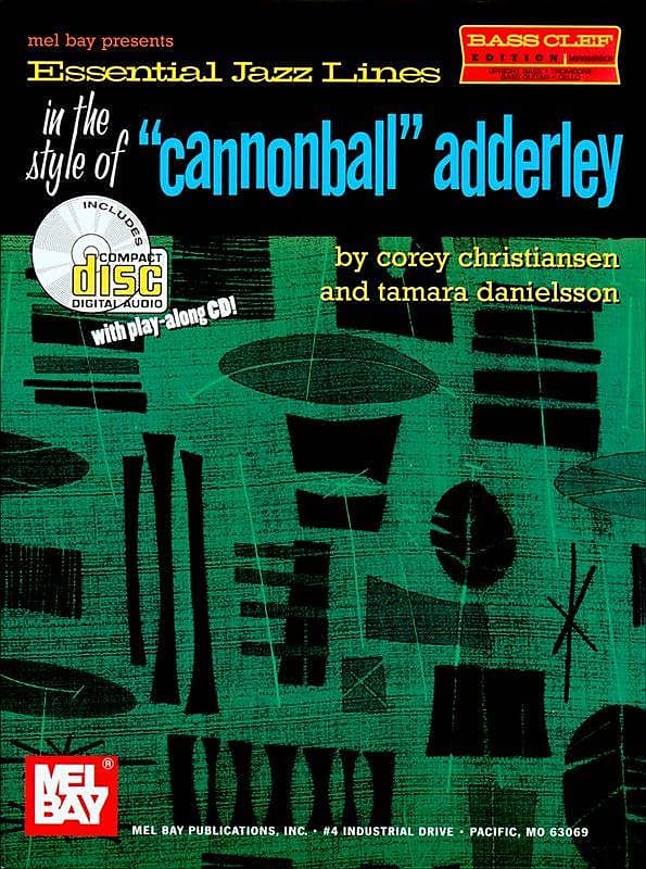 Essential Jazz Lines In The Style Of Cannonball Adderly Bass | Reverb