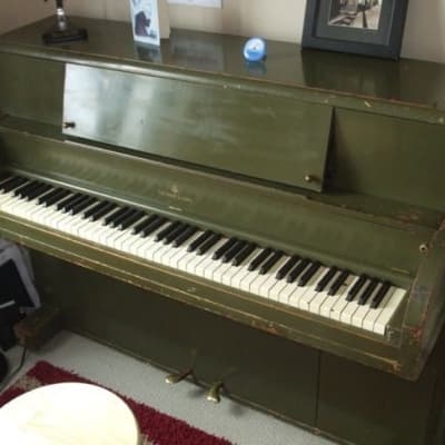 Steinway & Sons Original Victory Vertical WW2 War Dept Issued | Reverb