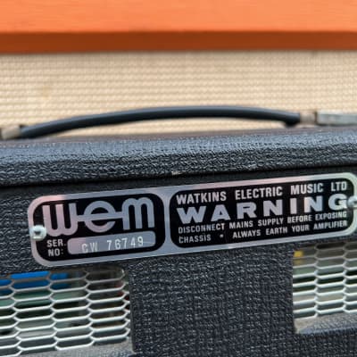 Vintage 1970s WEM Watkins Dominator Bass MK1 1x15 | Reverb Australia