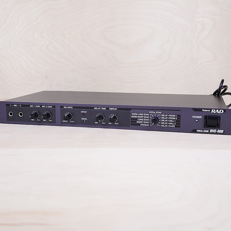 Roland RVE-800 Stereo Digital Delay 100V Rack Unit | Reverb