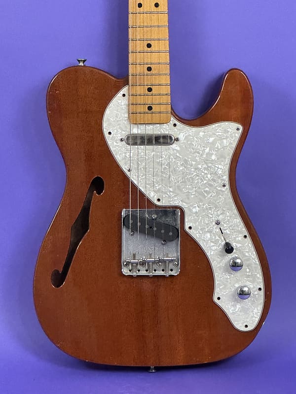 Fender Thinline Telecaster 1998 - Natural | Reverb
