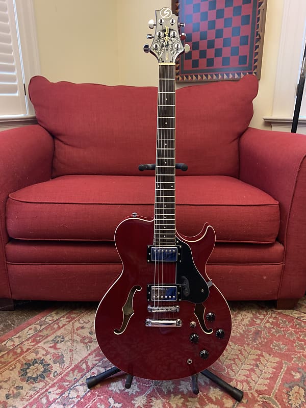 Samick Greg Bennett RL-2/TR Semi-Hollow Body Electric Guitar | Reverb