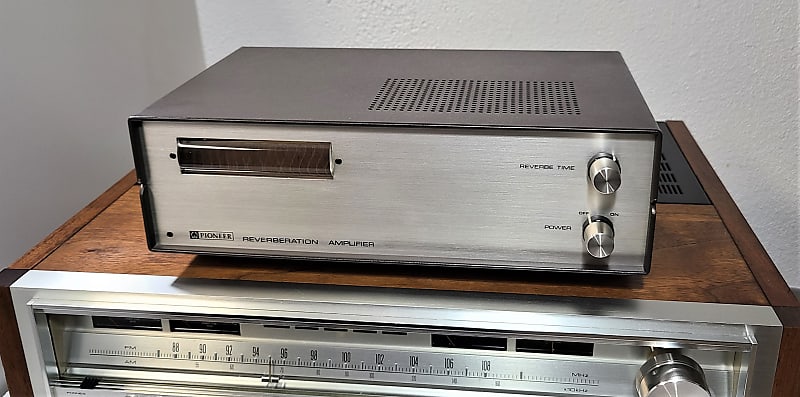 Vintage Tube Reverb Amp ~ Pioneer SR-101 Spring Reverberation | Reverb
