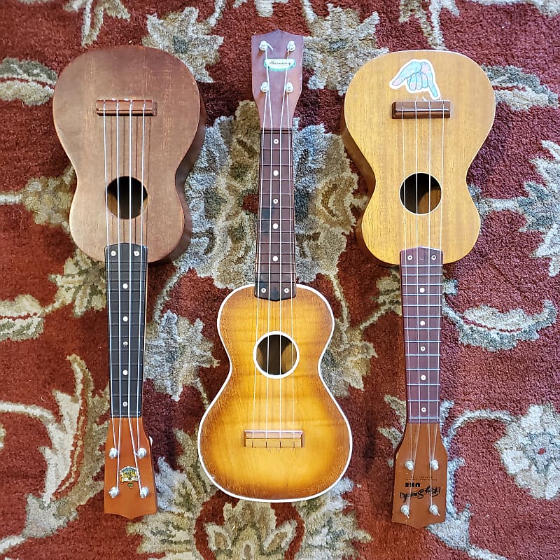 You'll Love This Lot A Lot! Vintage Soprano Ukulele Lot | Reverb