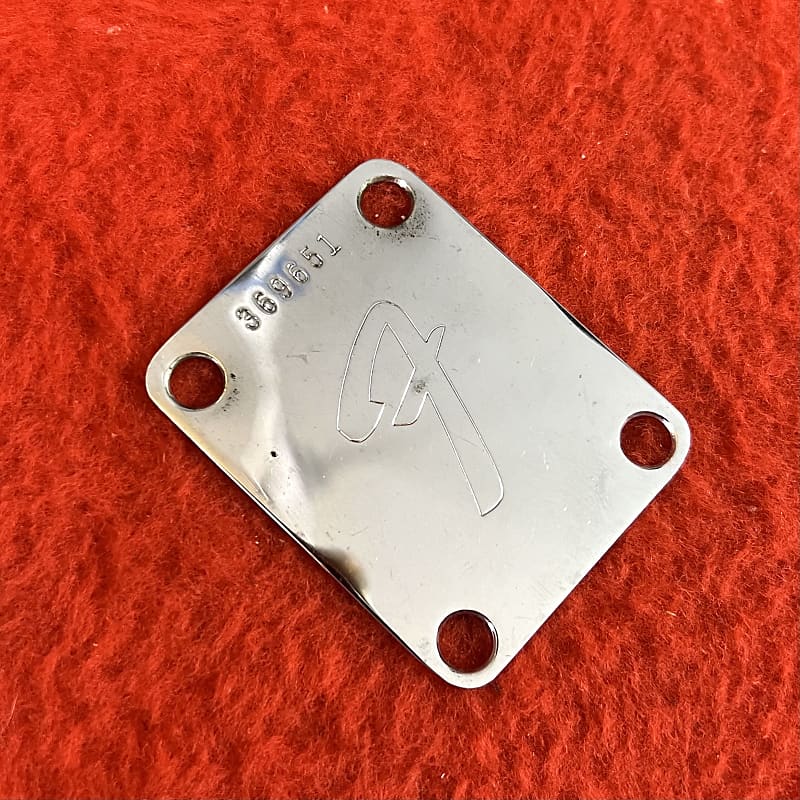Fender Telecaster Stratocaster guitar neck plate 1972 - | Reverb