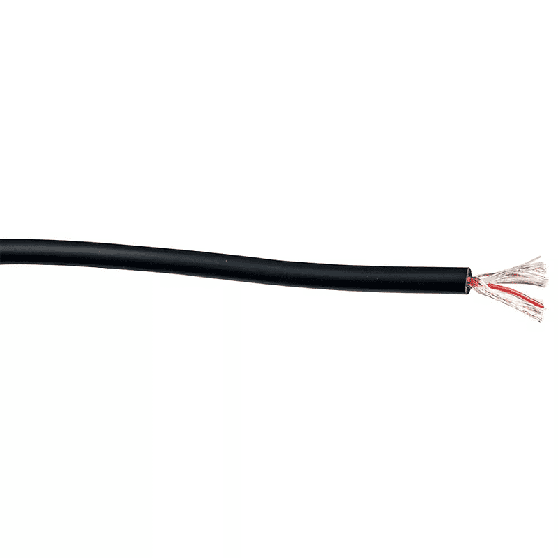 Bulk Black Microphone Cable Cord 18 Awg (Sold By The Foot) | Reverb