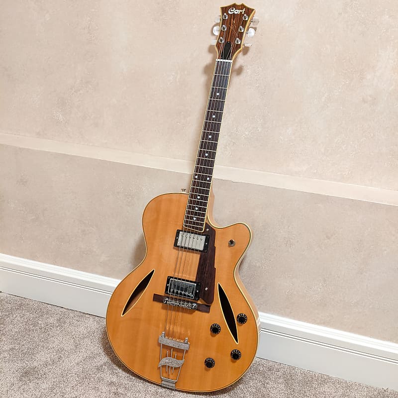 Cort Joe Beck Signature Jazz Archtop Hollowbody Natural | Reverb