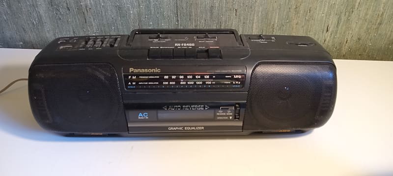 Panasonic RX-FS460 Portable Tape Player Cassette Player | Reverb