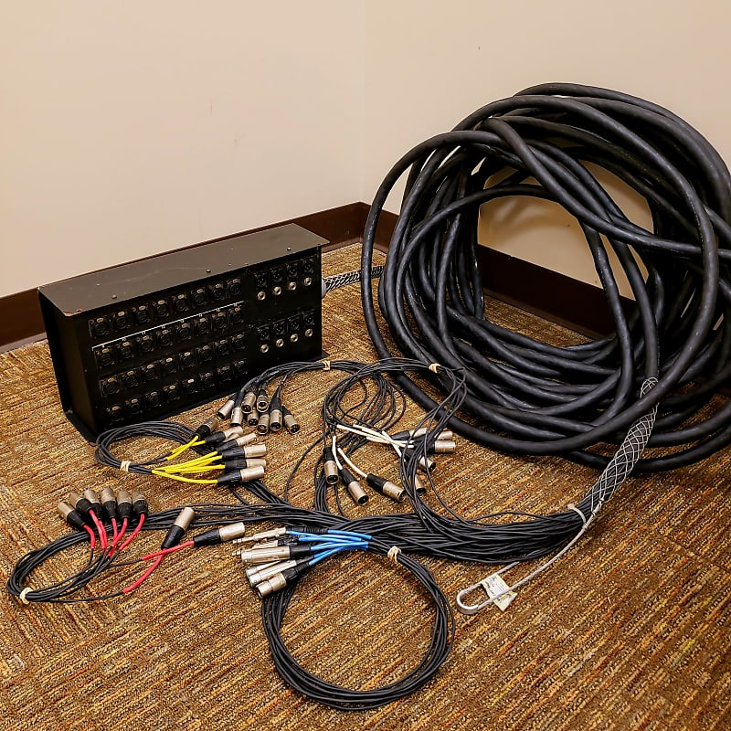 Rapco 100 Ft Stage Snake - 32 Channels + 8 Returns | Reverb