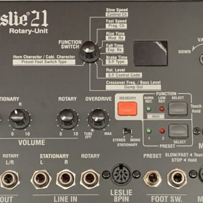 Leslie 2101 Mk2 Rotary Speaker - Black | Reverb