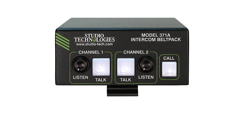 (Mint) Studio Technologies MODEL-371A 2-Ch Intercom Beltpack | Reverb