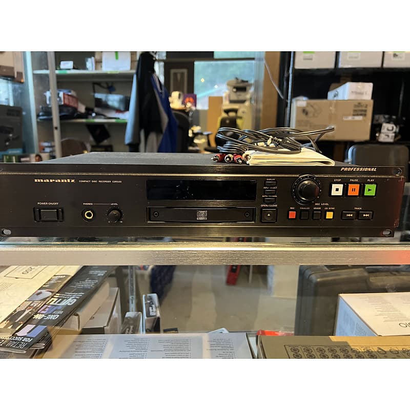 Marantz Professional CDR630 Rack Mount CD Recorder | Reverb