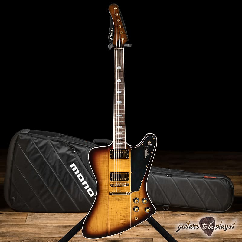 Kauer Banshee Deluxe w/ Maple Cap, Gold Hardware & Humbuckers | Reverb