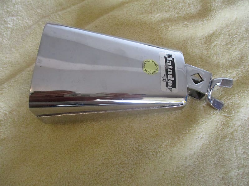 LP Matador Chrome Mountable Cowbell - Clean Condition! | Reverb