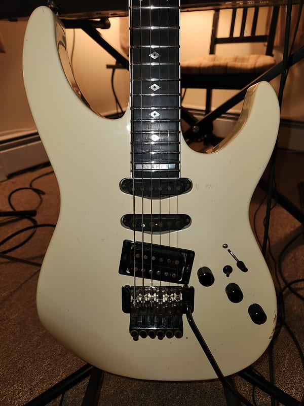 Kramer Custom Deluxe Americana 1986 - White | Reverb
