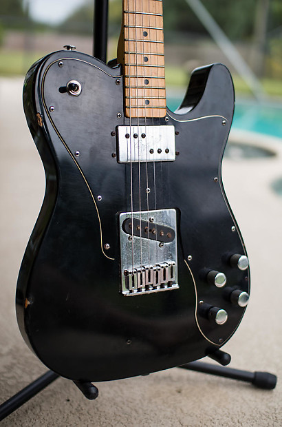 Fender Classic Series '72 Telecaster Custom '03 Black | Reverb