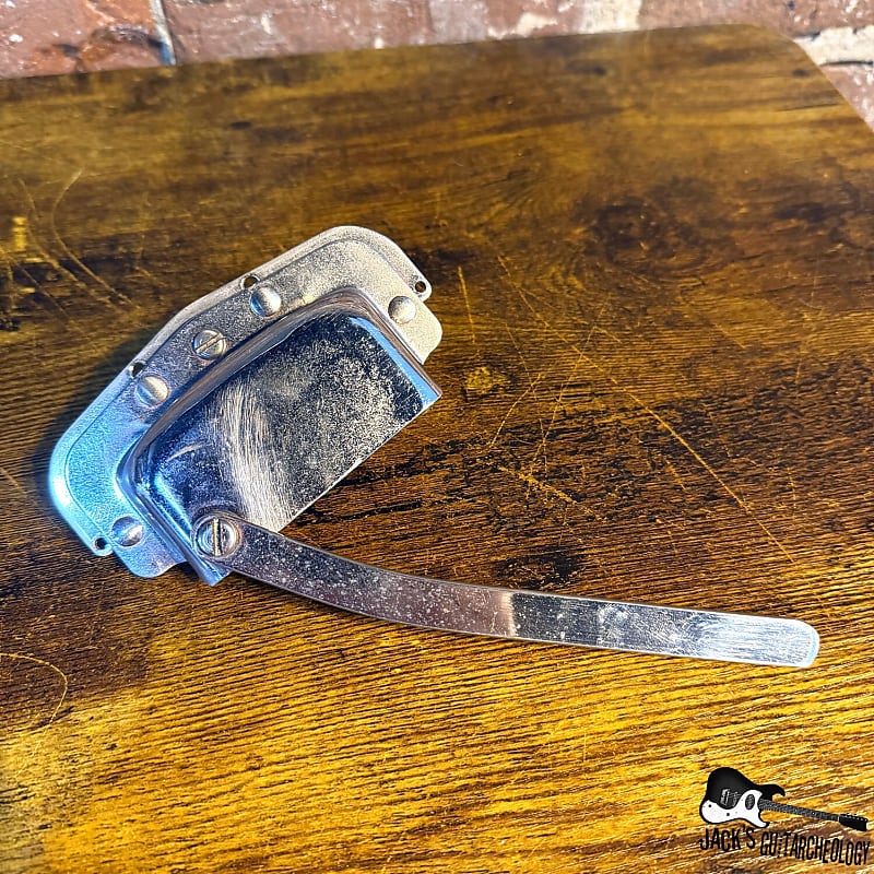 Harmony Rocket Tremolo Tailpiece (1960s - Nickel) | Reverb