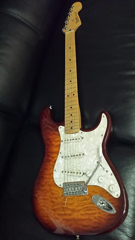 Fender FMT Stratocaster. Mexico 2002. Stunning Tobacco Burst | Reverb