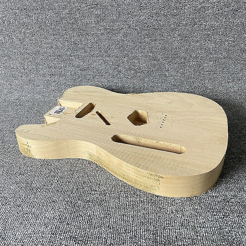 Left Handed Telecaster Tele Style Unfinished Guitar Body | Reverb