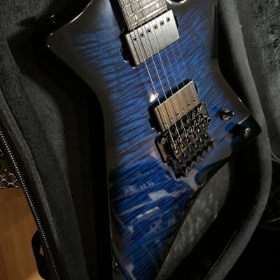 Kiesel Hyperdrive 2022 - Flamed Blue Burst dean ml dimebag | Reverb