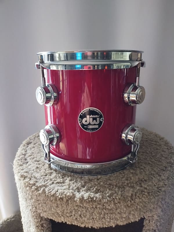DW Pre-Collectors Series Red Laquer Tom | Reverb