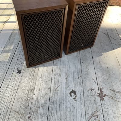 🔥Vintage Sansui SP-1500 Speakers, 3-Way, 5 Speaker, Lattice | Reverb