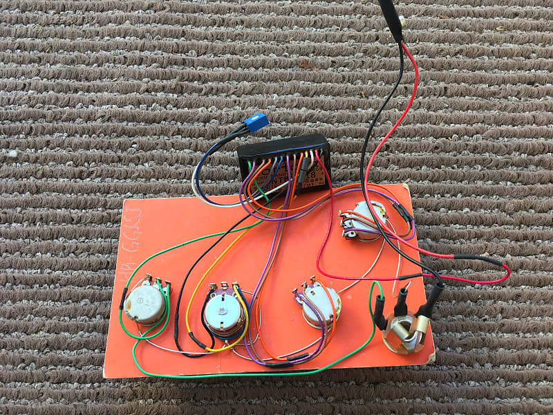 Bartolini NTBT 2-band bass active preamp | Reverb