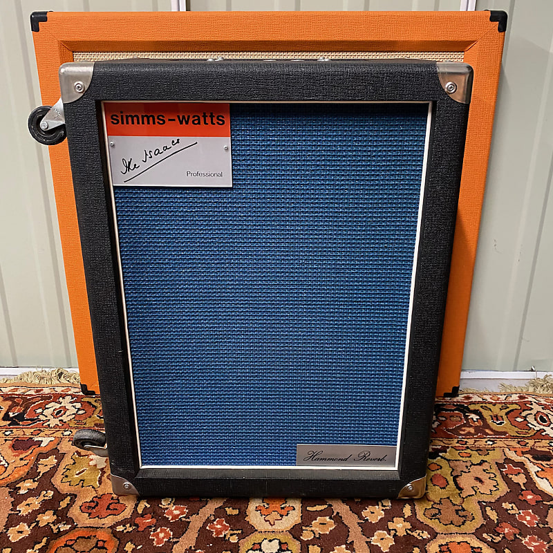 Vintage 1970s Simms Watts Ike Isaacs Hammond Reverb Amplifier | Reverb