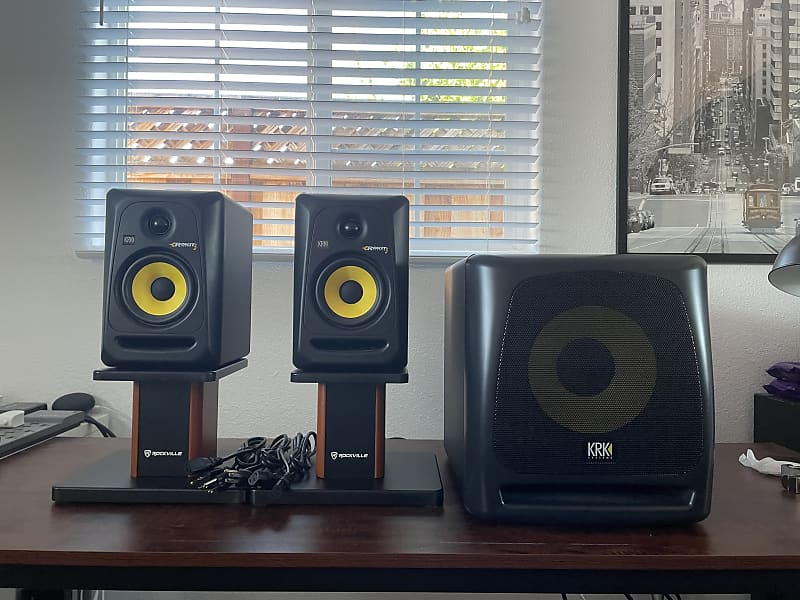 KRK Rokit 2.1 Monitor Set with Subwoofer | Reverb
