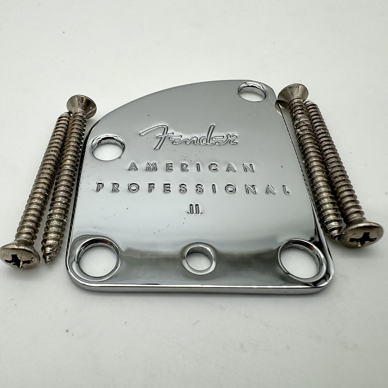 Fender American Professional II Contour Neck Plate Mint 23128 | Reverb