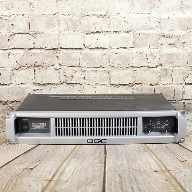 QSC PLX1804 PLX2 Series Compact Rack-Mounted Power Amp | Reverb