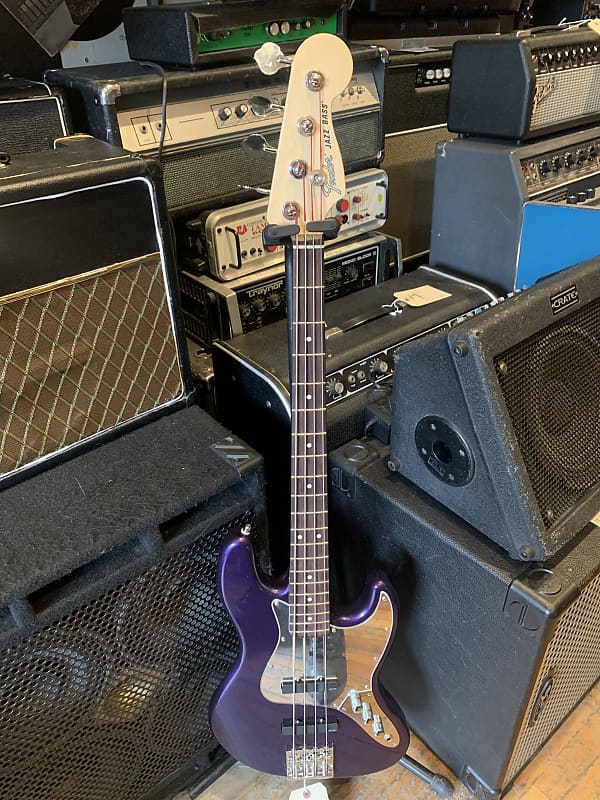 Warmoth Jazz Bass - Purple Frost | Reverb