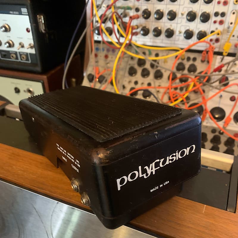 Polyfusion Model HF-4 Active Gain Pedal 1980 - black | Reverb