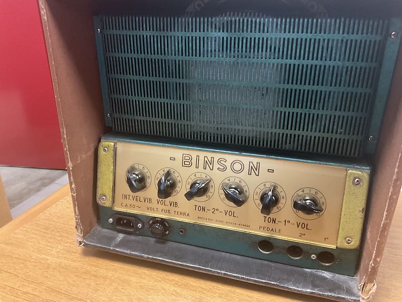 Binson B3 TUBE AMPLIFiER VINTAGE | Reverb Australia