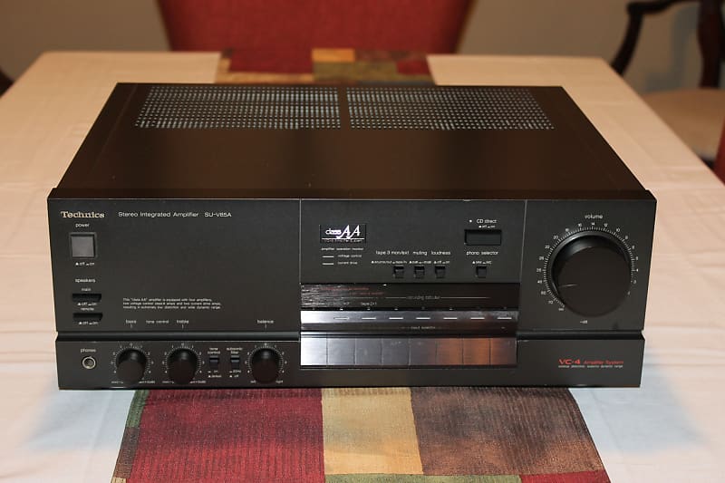 Technics SU-V85A Class AA Stereo Integrated Amp MM/MC M.I.J. | Reverb