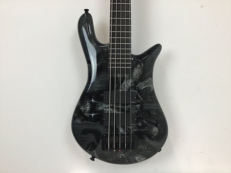 Used Spector EURO 5 SQUID Bass Guitars Custom Graphics | Reverb