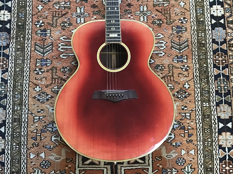 Rare Vintage 1982 Daion The 82 jumbo acoustic guitar w/ K&K | Reverb