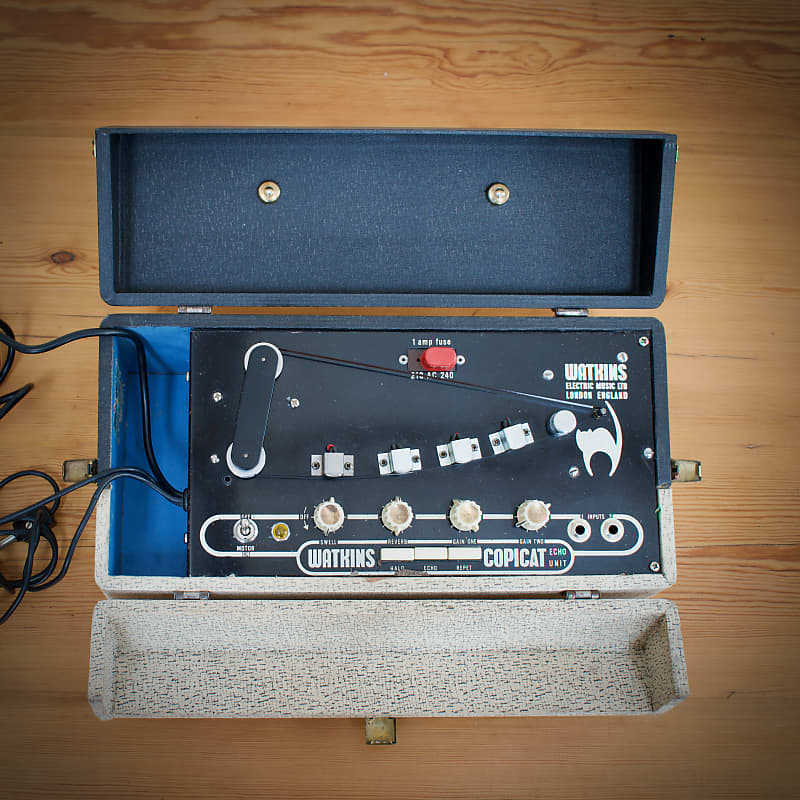 Watkins Copicat Mk2 Valve 1960s Black & White | Reverb UK