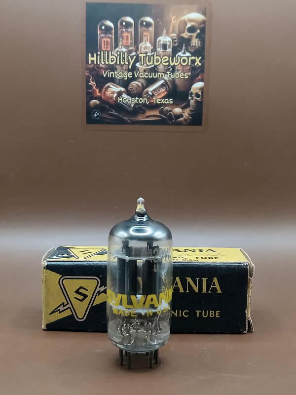 NOS SYLVANIA 12DW7 HIGH GAIN MAXI PREAMP TESTED | Reverb