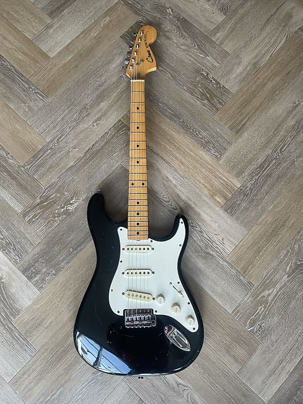 Cimar Stratocaster 70s MIJ - Black | Reverb Australia