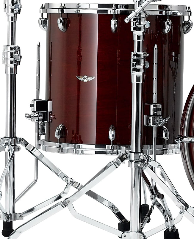 Tama TWF1414-RBW STAR Walnut Floor Tom 14" x 14" - Red | Reverb