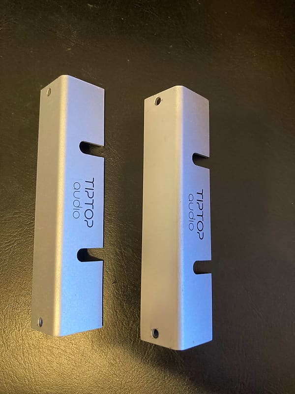 Tiptop Audio Z-Ears Rackmount Pair (SILVER) 2020s - Silver | Reverb