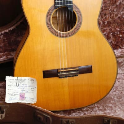 Levin Model No 113 Classical Guitar 1958 Made in Sweden | Reverb