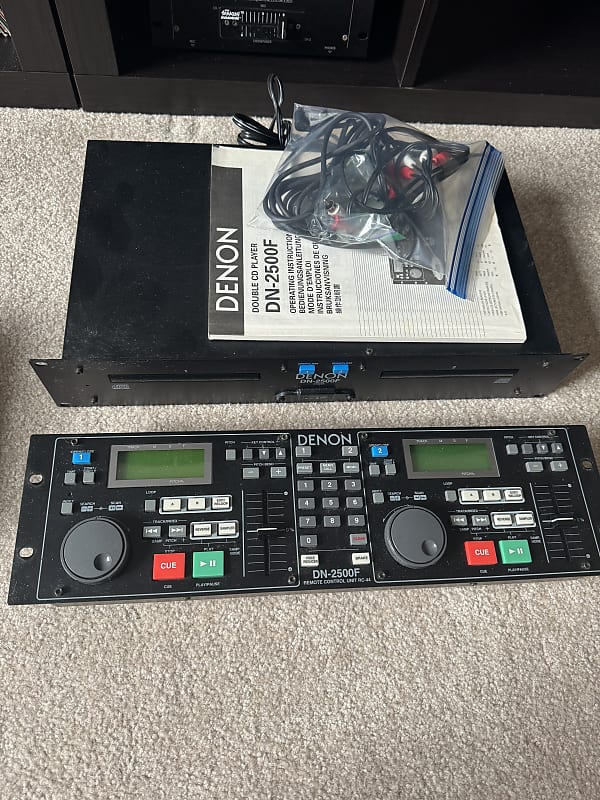 Denon DN-2500F Late 90s-Early 00s - Black Matte | Reverb